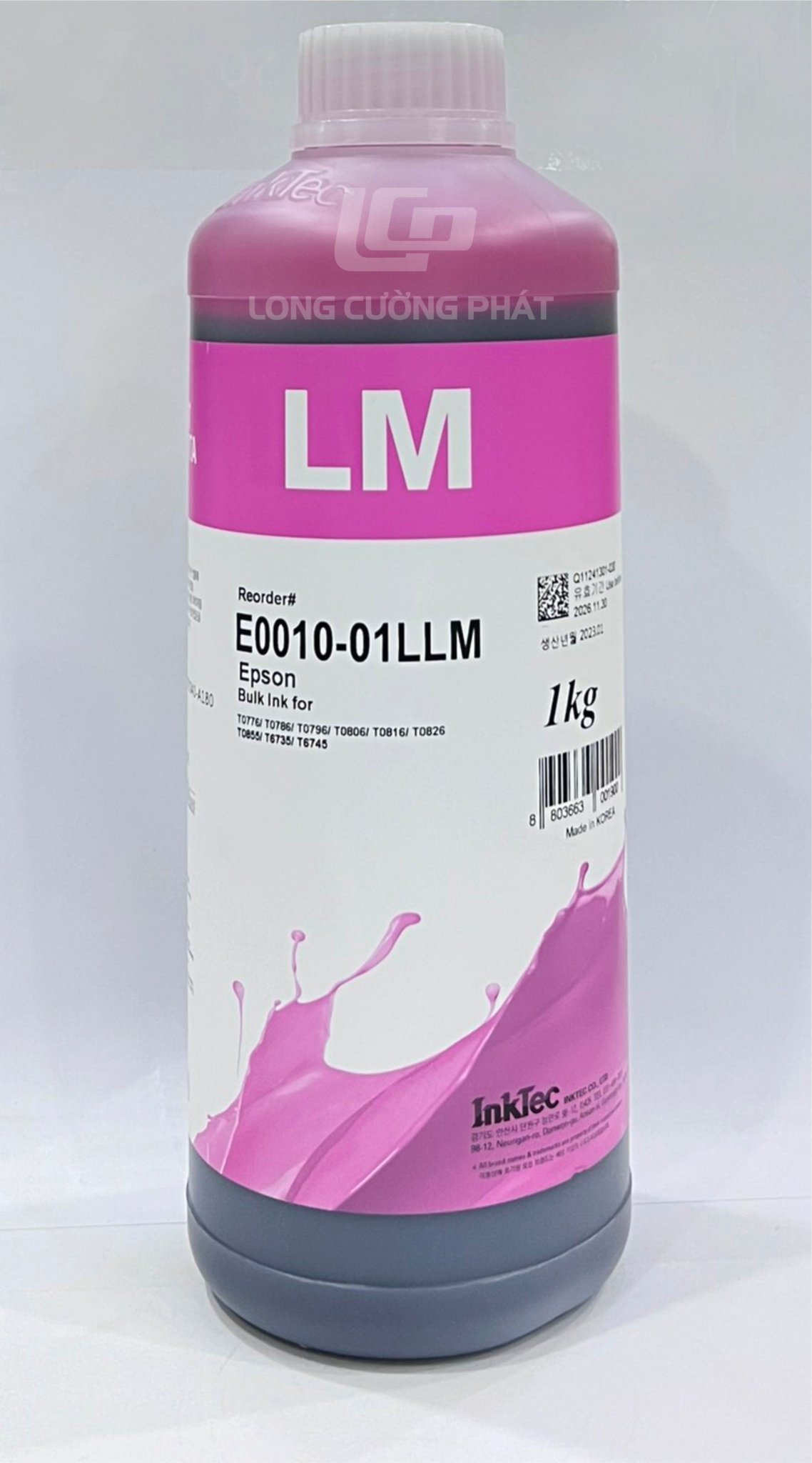 Muc Dye Inktec 1 Lit Mau Do Nhat E0010 01Llm , Mực Dye Inktec 1 Lít Màu Đỏ Nhạt (E0010-01LLM ...